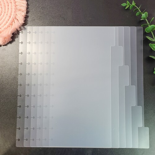 SIDE Tabs MINI HP Frosted Dividers Set of 6 Frosted - Etsy