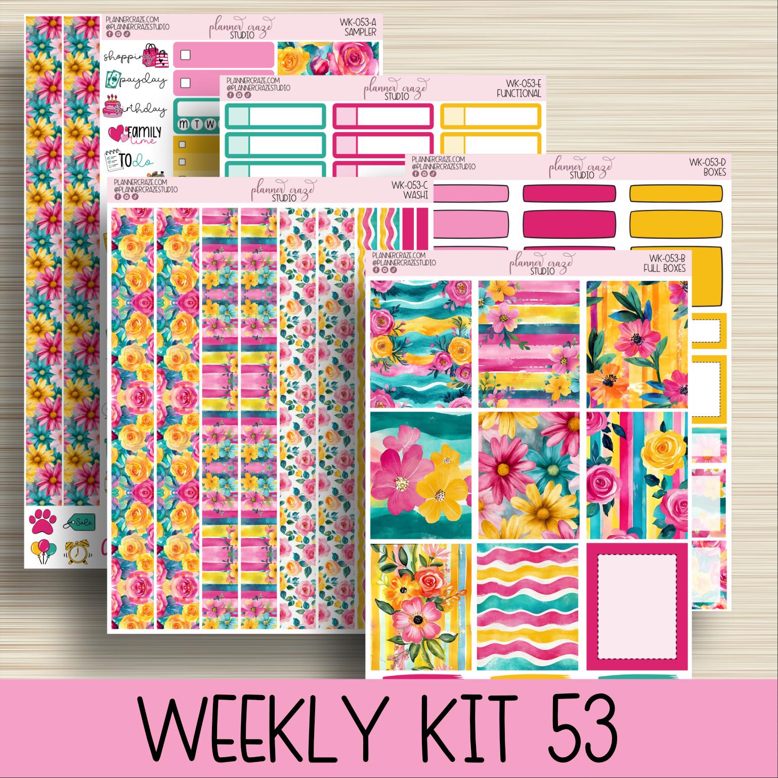 Weekly Planner Stickers, Planning, EC, Labels, Erin Condren Life ...
