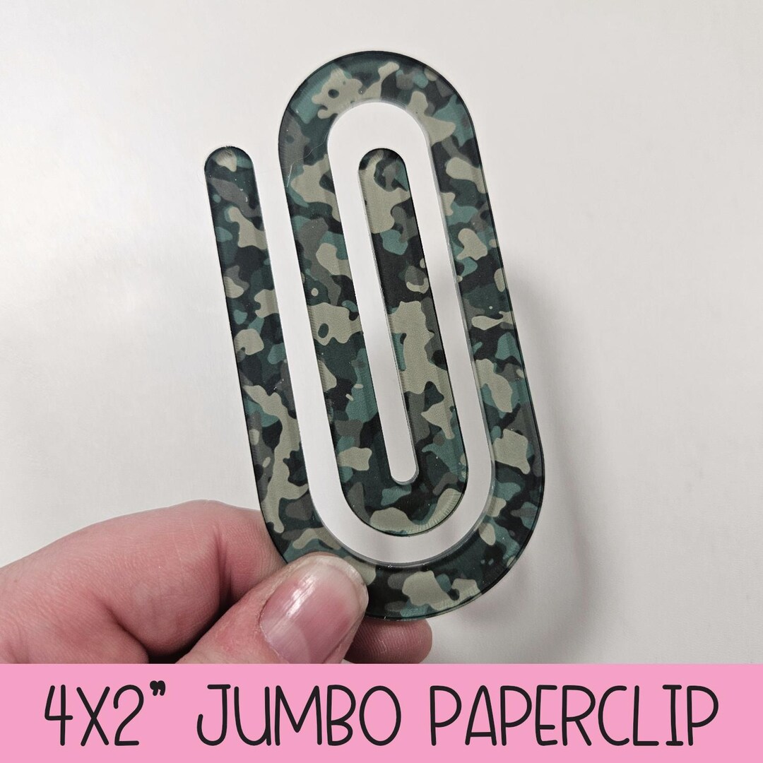 Jumbo Paperclip, Bookmark, Gift Idea for Teacher, Girl, Mom, Family ...