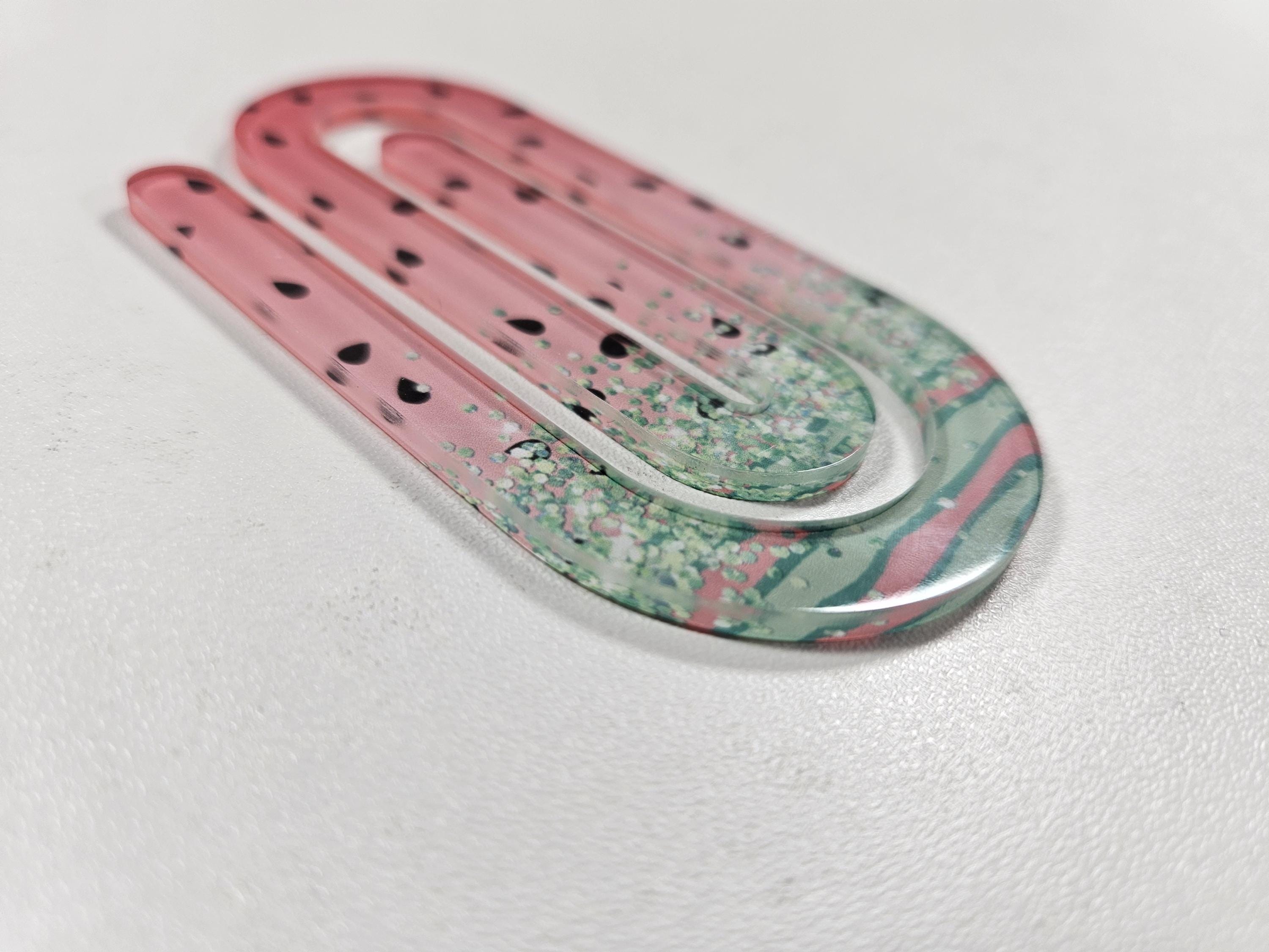 Jumbo Paperclip, Bookmark, Gift Idea for Teacher, Girl, Mom, Family ...