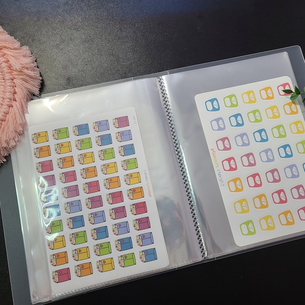 Happy Planner Sticker Storage - Etsy