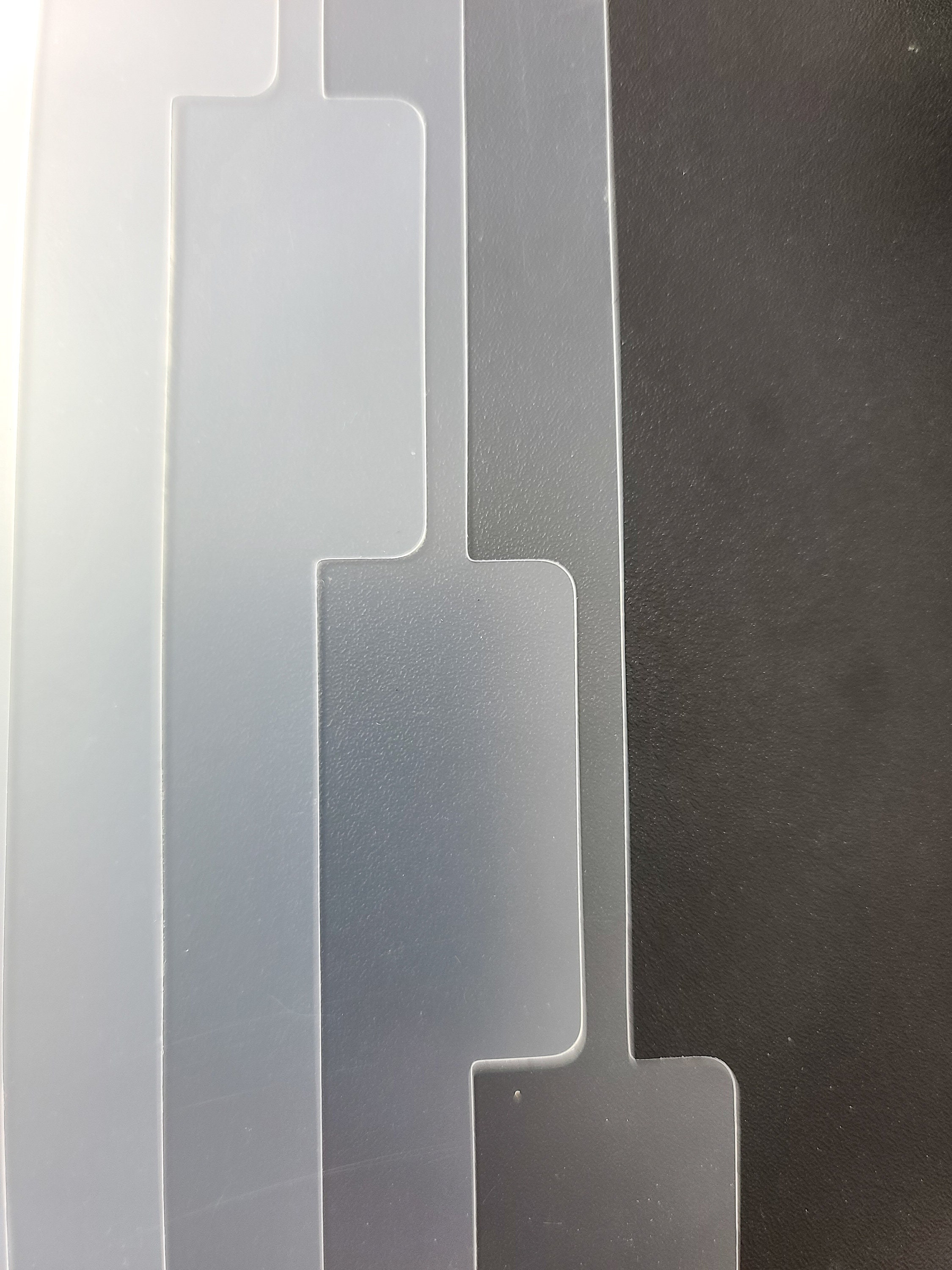 SIDE Tabs BIG HP Frosted Dividers Set of 6 Frosted Plastic - Etsy