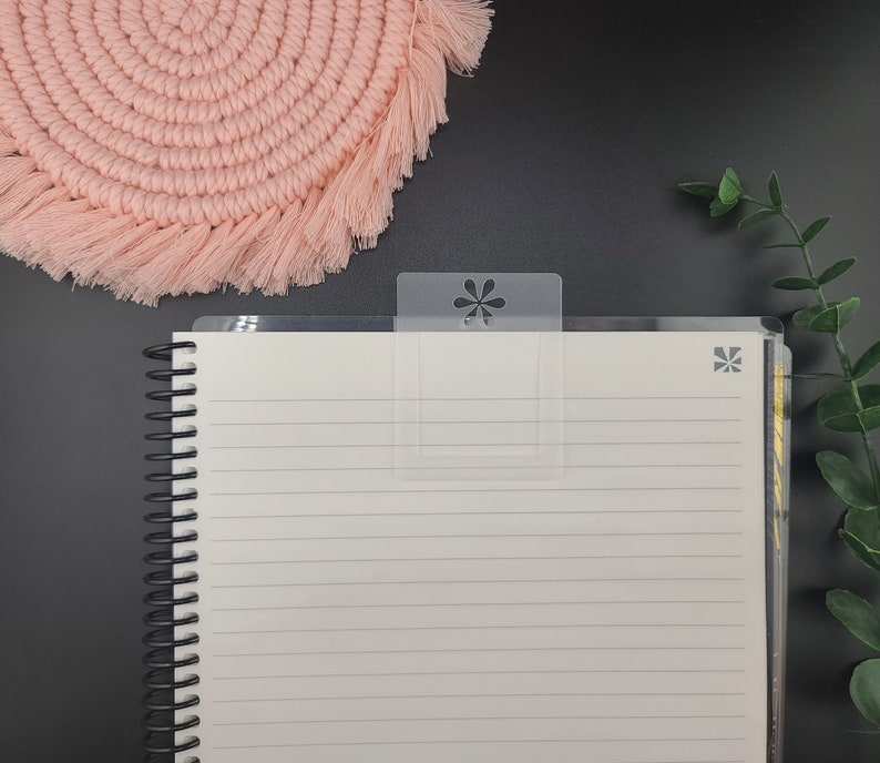 Set of 3, Planner Page Marker, Tabs, Erin Condren, Plum Paper, Happy ...