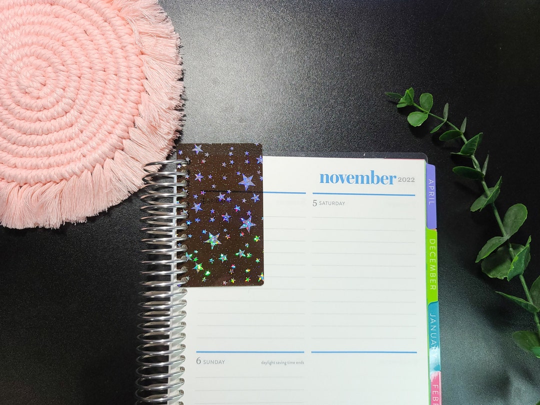 Set of 2, Coil Planner Bookmark, Jelly Coil Bookmark, Erin Condren, EC ...