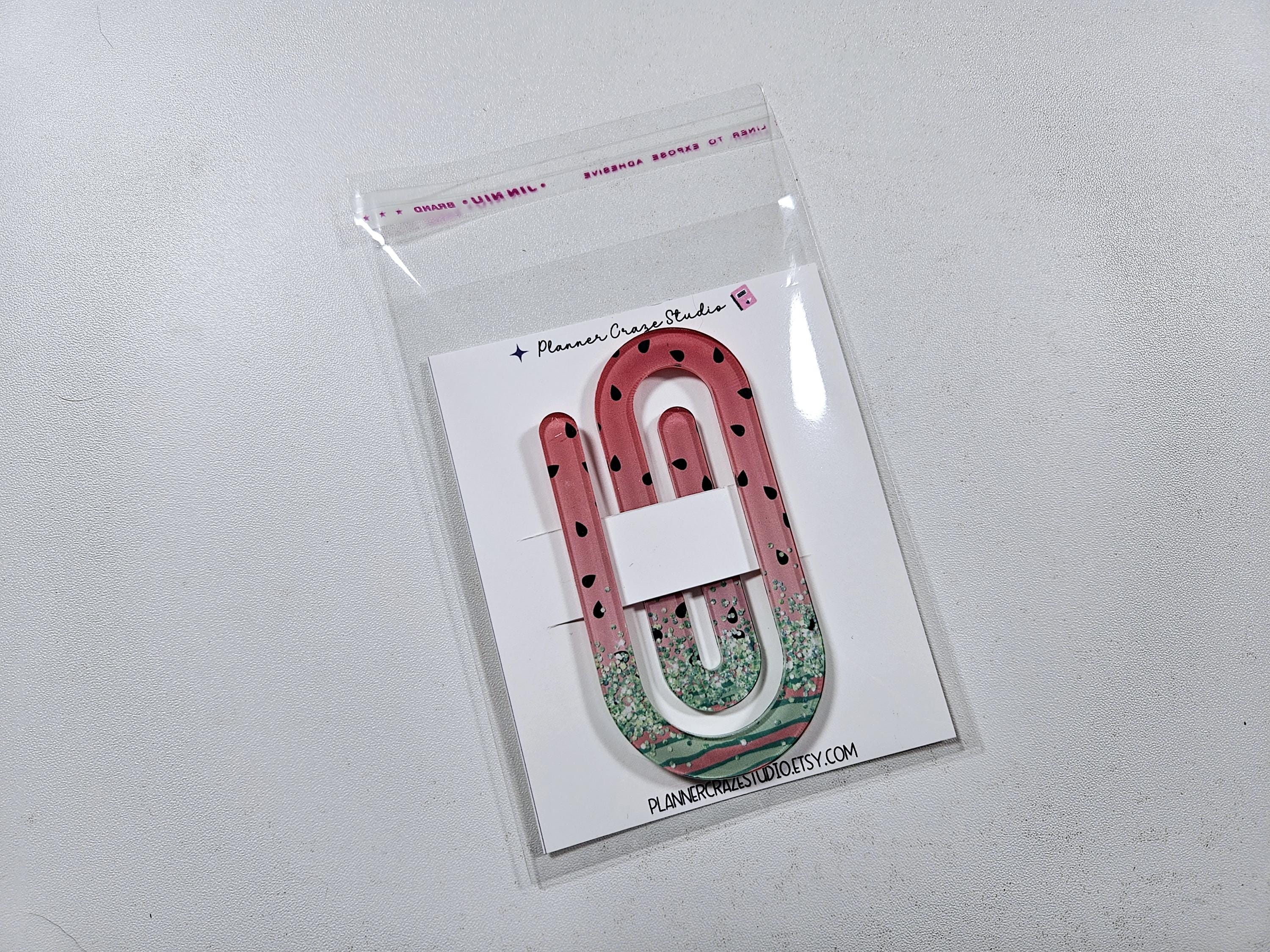 Jumbo Paperclip, Bookmark, Gift Idea for Teacher, Girl, Mom, Family ...