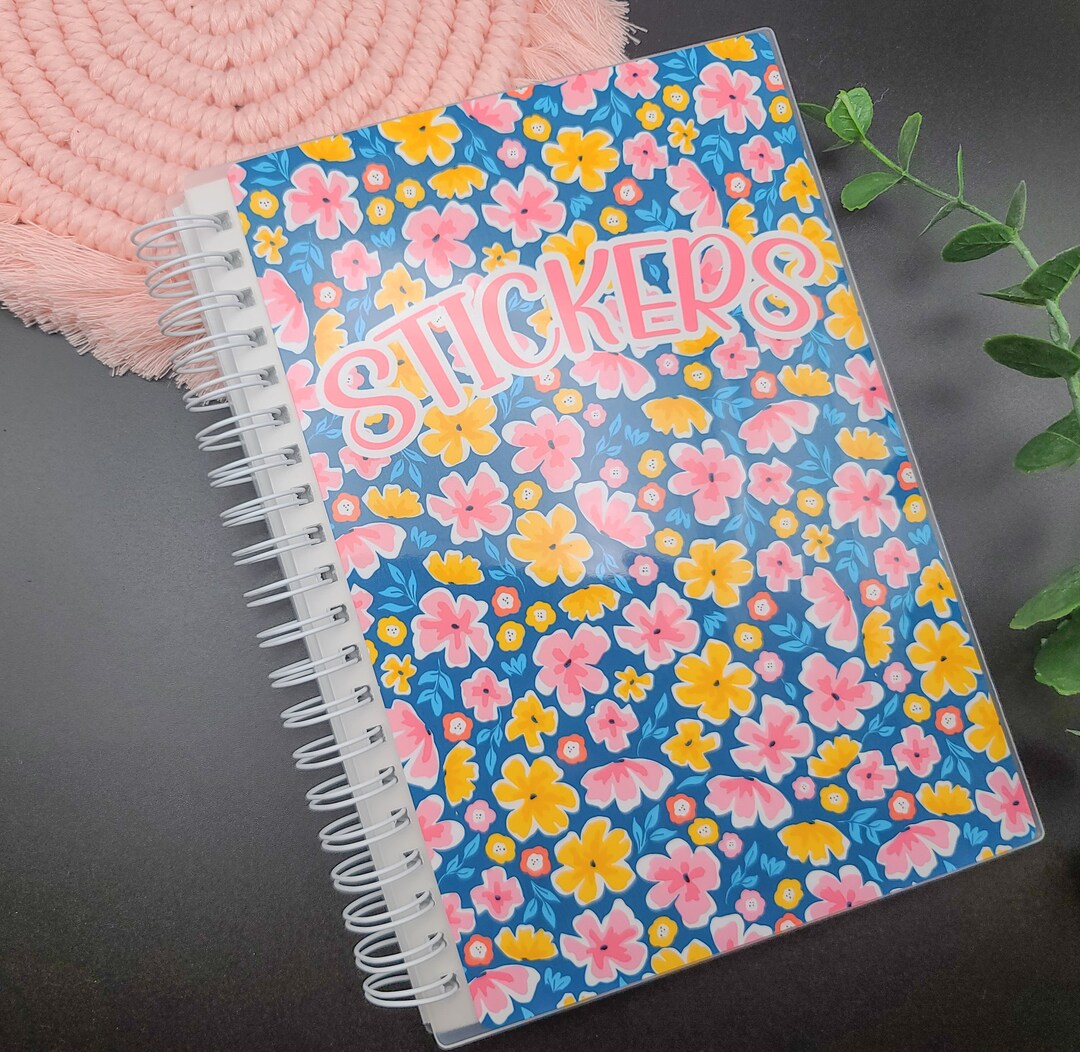 5x7 Reusable Sticker Book 50 Pages Planner Stickers - Etsy