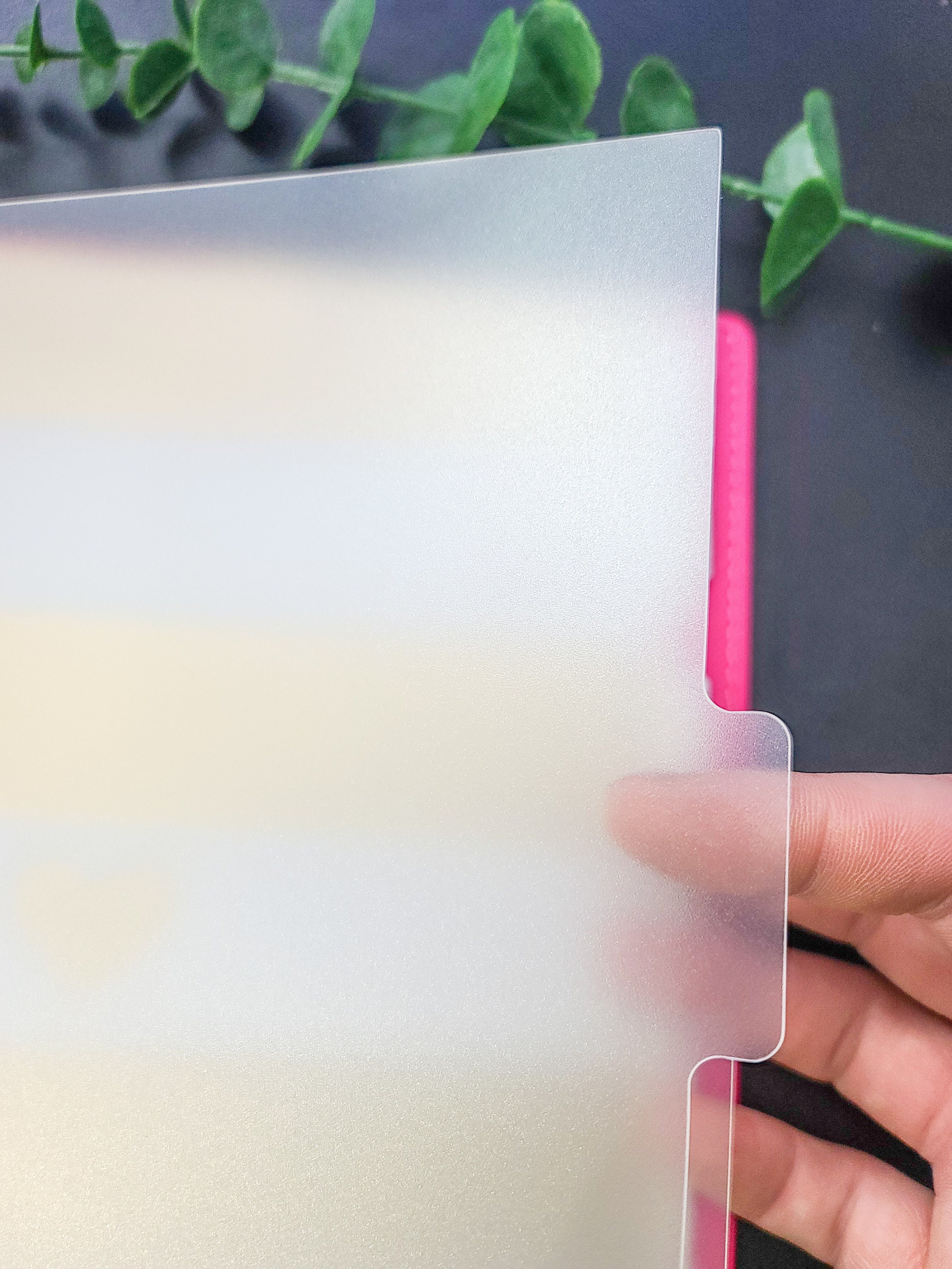 SIDE Tabs, Classic HP Frosted Dividers, Set of 6, Frosted Plastic ...