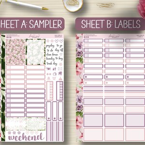 7x9 Weekly Planner Stickers, Planning, EC, Labels, Erin Condren Life ...