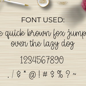 CUSTOM Script Stickers, Cursive, Planning Sticker, Erin Condren, EC ...