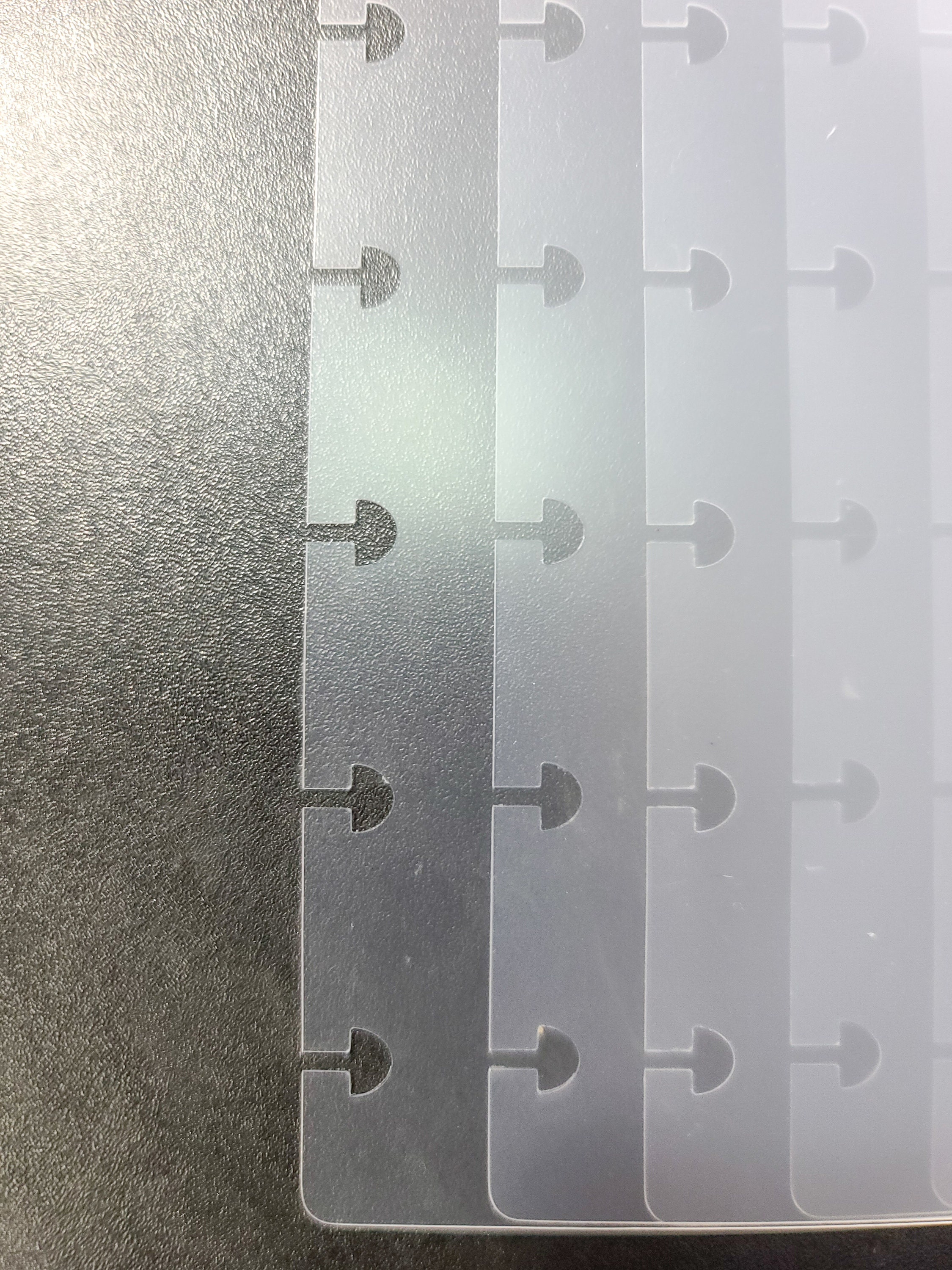 SIDE Tabs BIG HP Frosted Dividers Set of 6 Frosted Plastic - Etsy