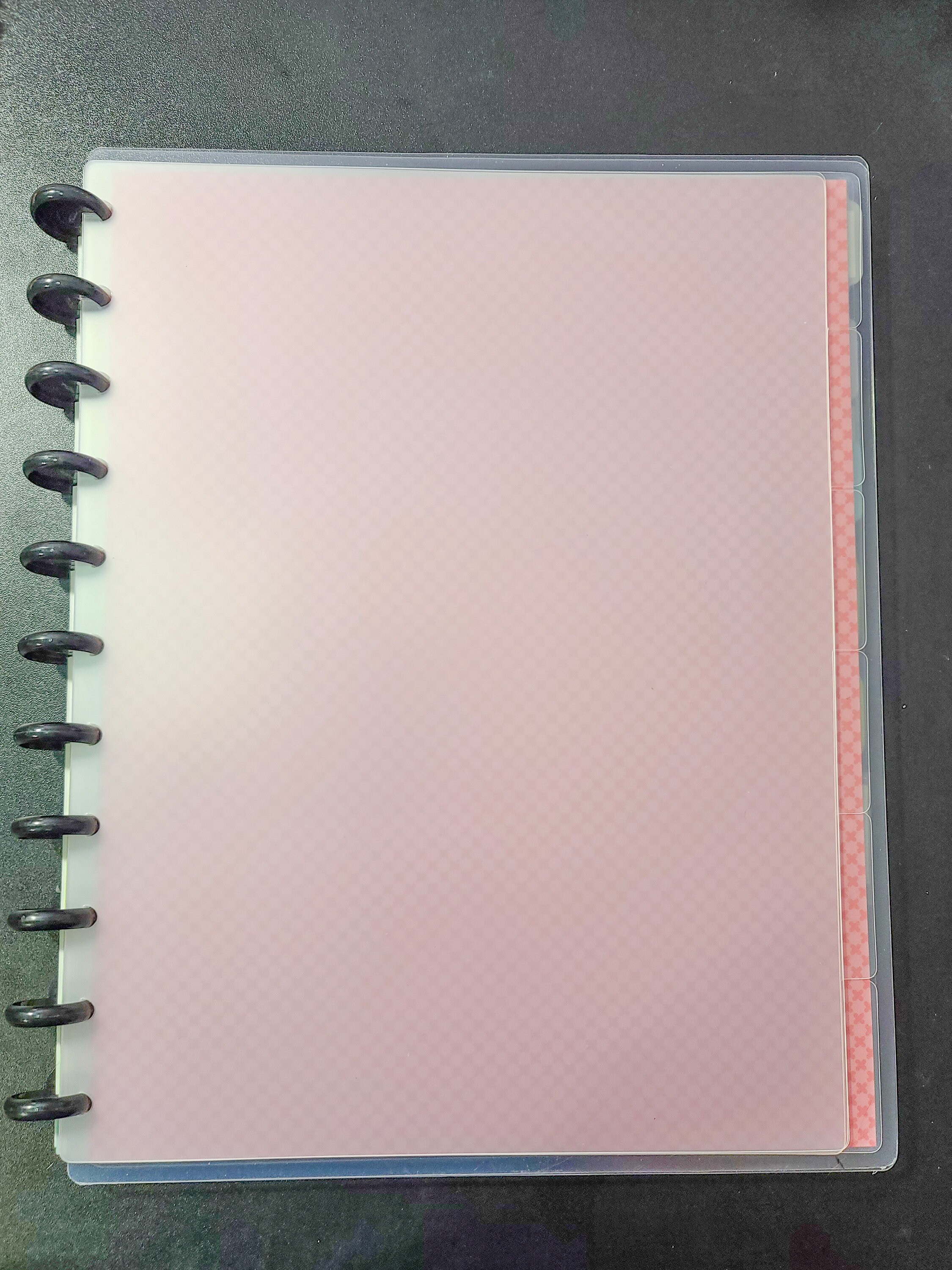 SIDE Tabs BIG HP Frosted Dividers Set of 6 Frosted Plastic - Etsy