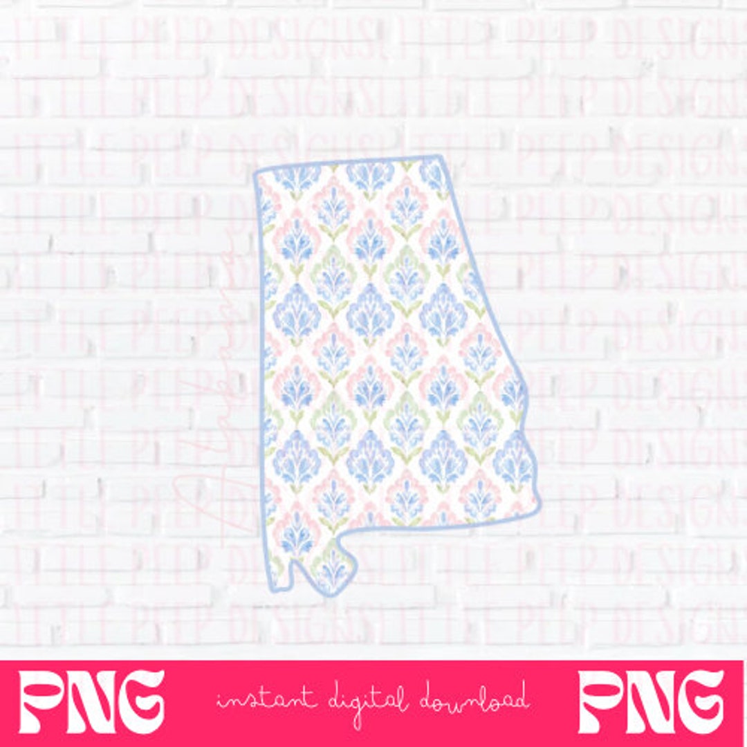 AL State PNG, State of Alabama Design, Women’s State of Alabama T-shirt ...