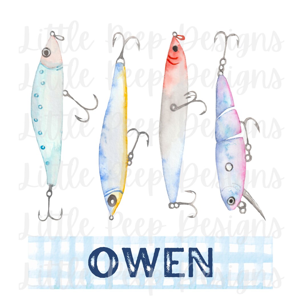 Fishing, Fish, Lures, Boy’s Hunting, Watercolor Clipart,fall, Png ...