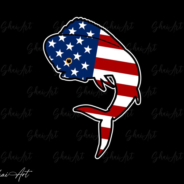 Mahi Mahi Dxf - Etsy