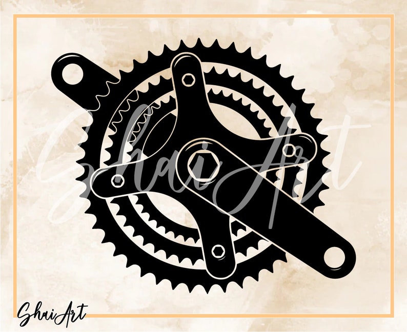 Svg vtt, vtt vélo sprocket svg, svg de vélo, svg, png, cricut, dxf ...