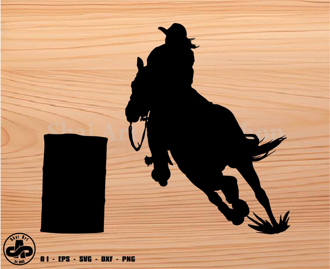 Barrel Racing Girl, Horse Svg, Rodeo Svg, Equestrian Svg, Svg, Png ...