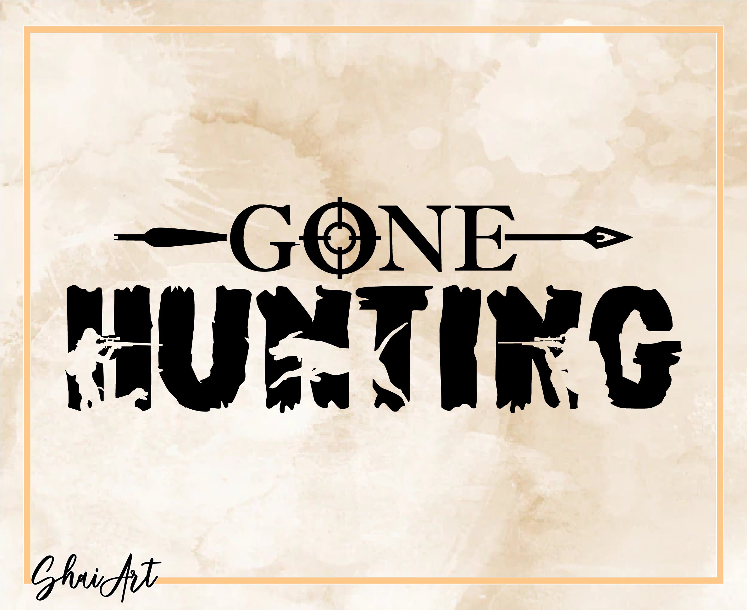 Gone Hunting Hunting Svg Hunter Svg Svg Png Cricut Dxf - Etsy
