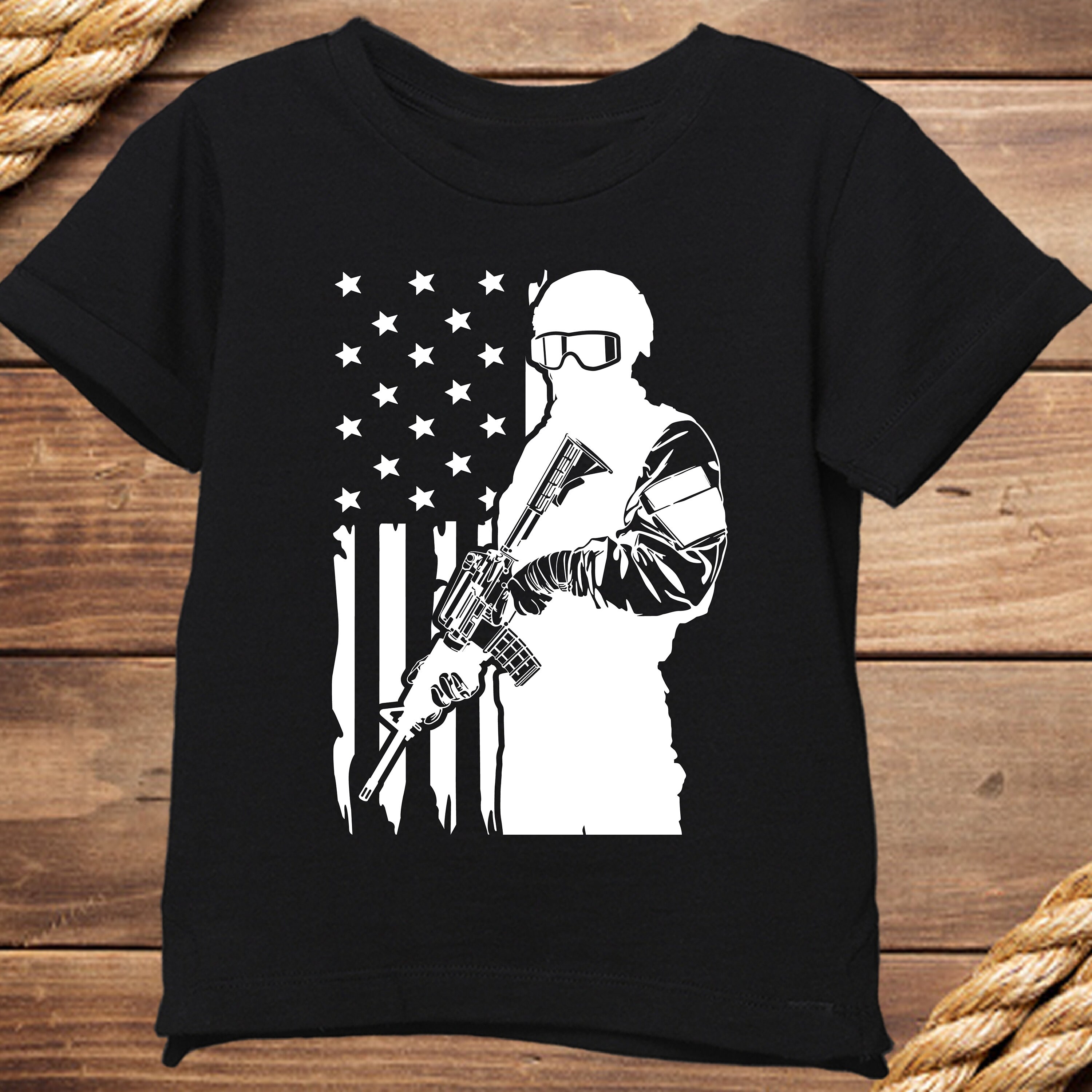 Airsoft Player US Flag Svg Airsoft Svg Svg Png Cricut - Etsy