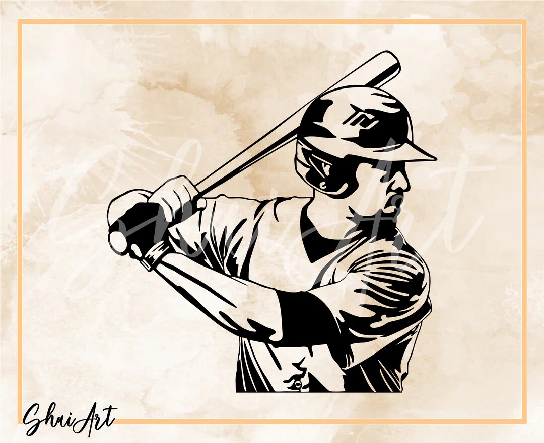 Baseball Batter Svg, Baseball Svg, Softball Svg, Svg, Png, Cricut, Dxf ...