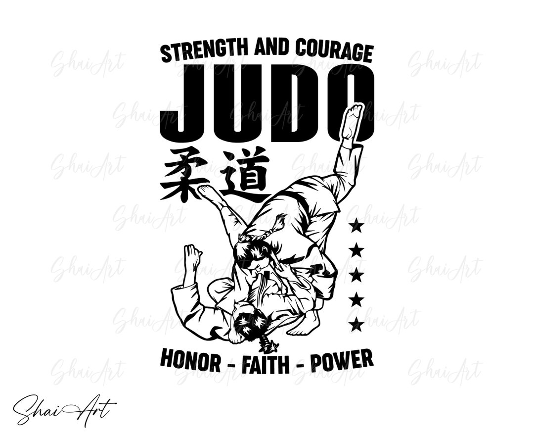 Judo Svg, Strength and Courage Svg, Svg, Png, Cricut, Dxf, Clipart, for ...