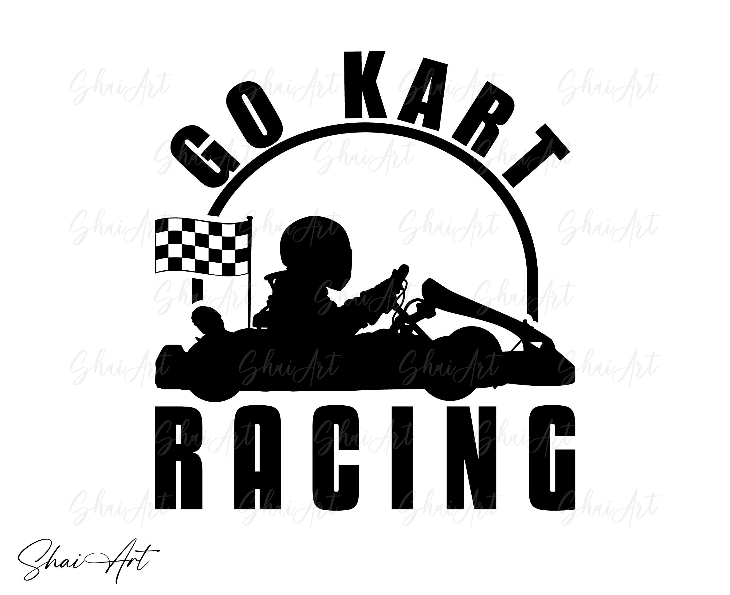 Buy Go Kart Svg Go Kart Racing Circle Svg Svg Png Cricut Dxf Online in ...