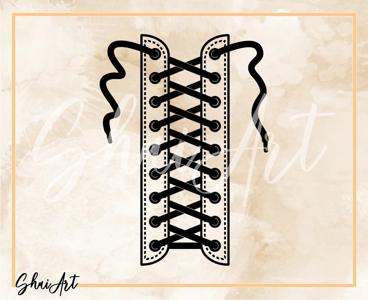 Shoe Lace Svg Shoes Svg Svg Png Cricut Dxf Clipart - Etsy