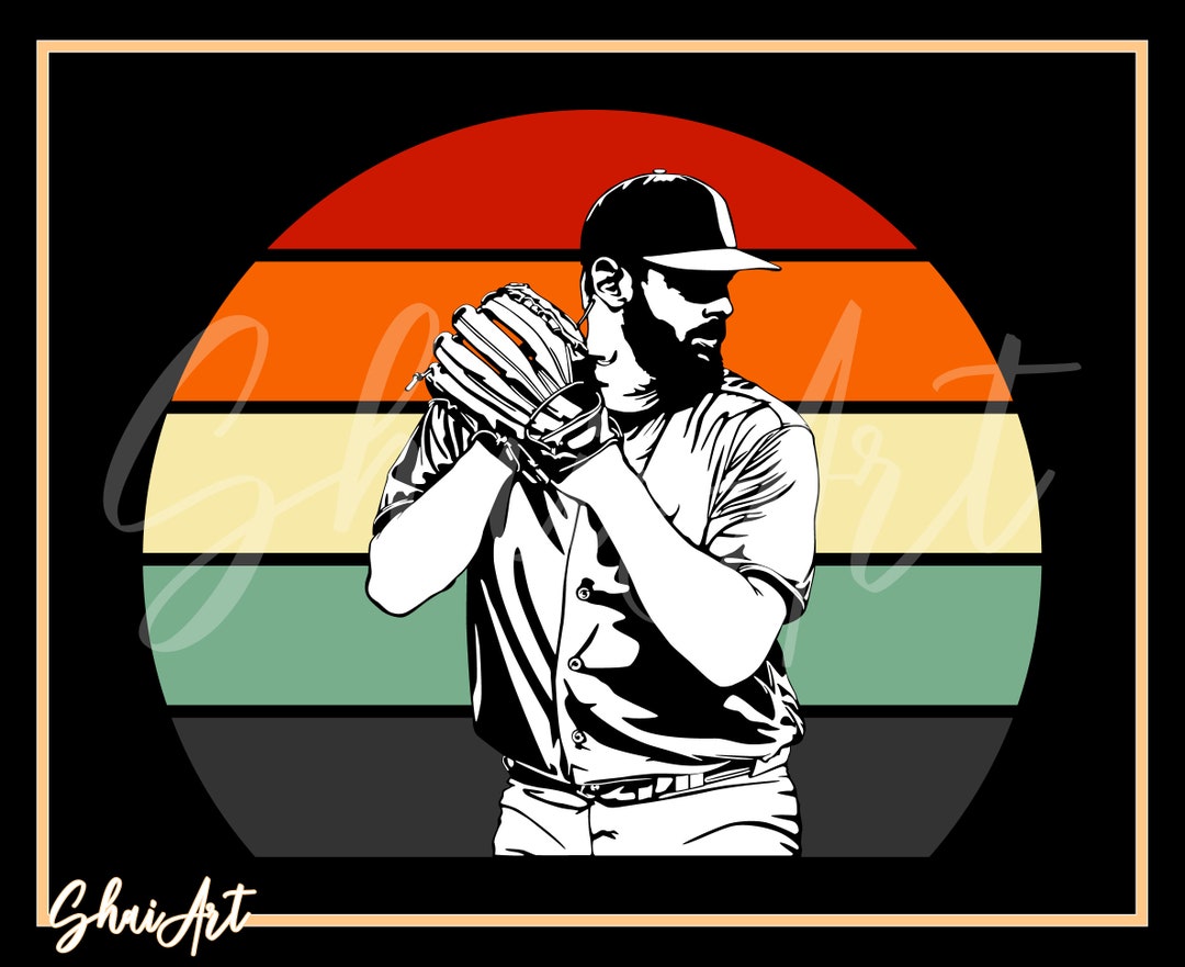 Baseball Pitcher Vintage Svg, Baseball Svg, Silhouette Svg, Svg, Png ...