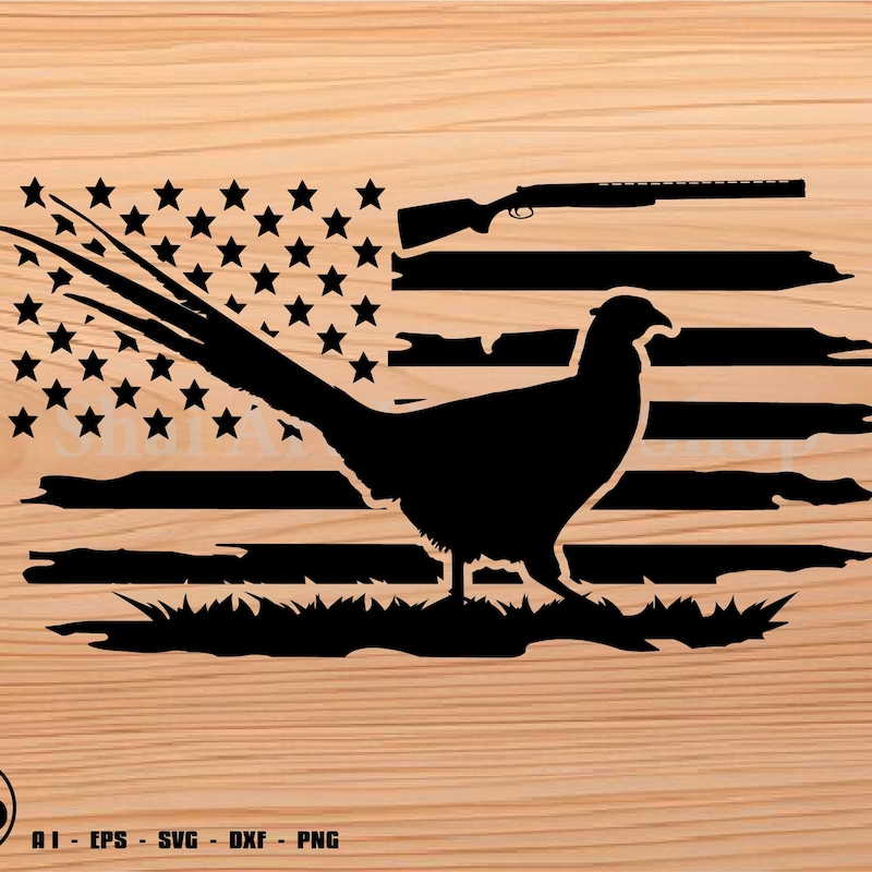 Hunting Usa Flag Clipart - Etsy