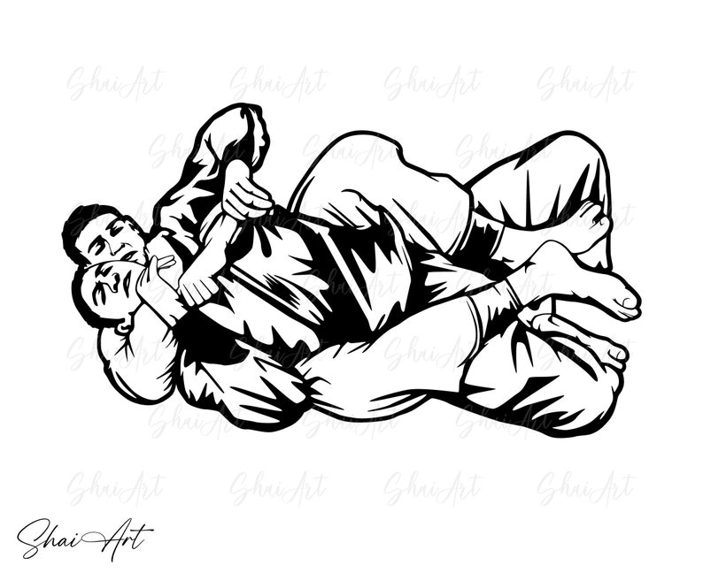 Jiu Jitsu Svg Headlocked Svg Svg Png Cricut Dxf Clipart - Etsy