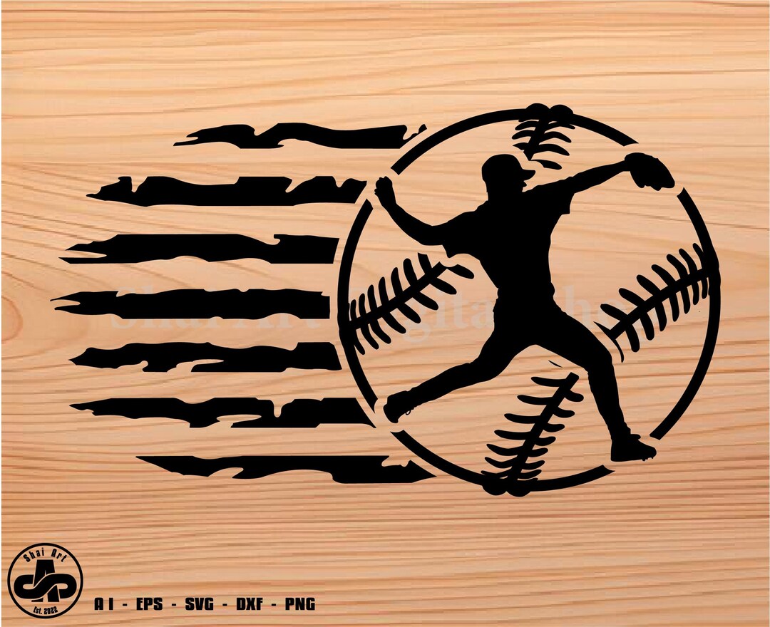 Baseball Svg, Baseball Ball and Player, Sports Svg, Svg, Png, Cricut ...