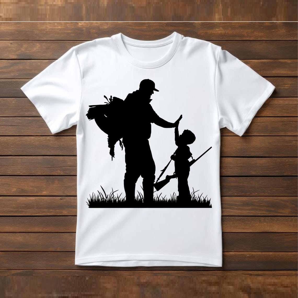 Father and Child Hunting Svg, Turkey Hunting Svg, Hunting Svg, Svg, Png ...