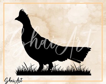 Ruffed Grouse Svg - Etsy