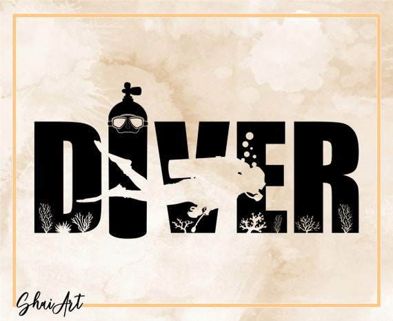 Scuba Diving Svg Diver Svg Scuba Svg Snorkeling Svg Svg | Etsy Australia