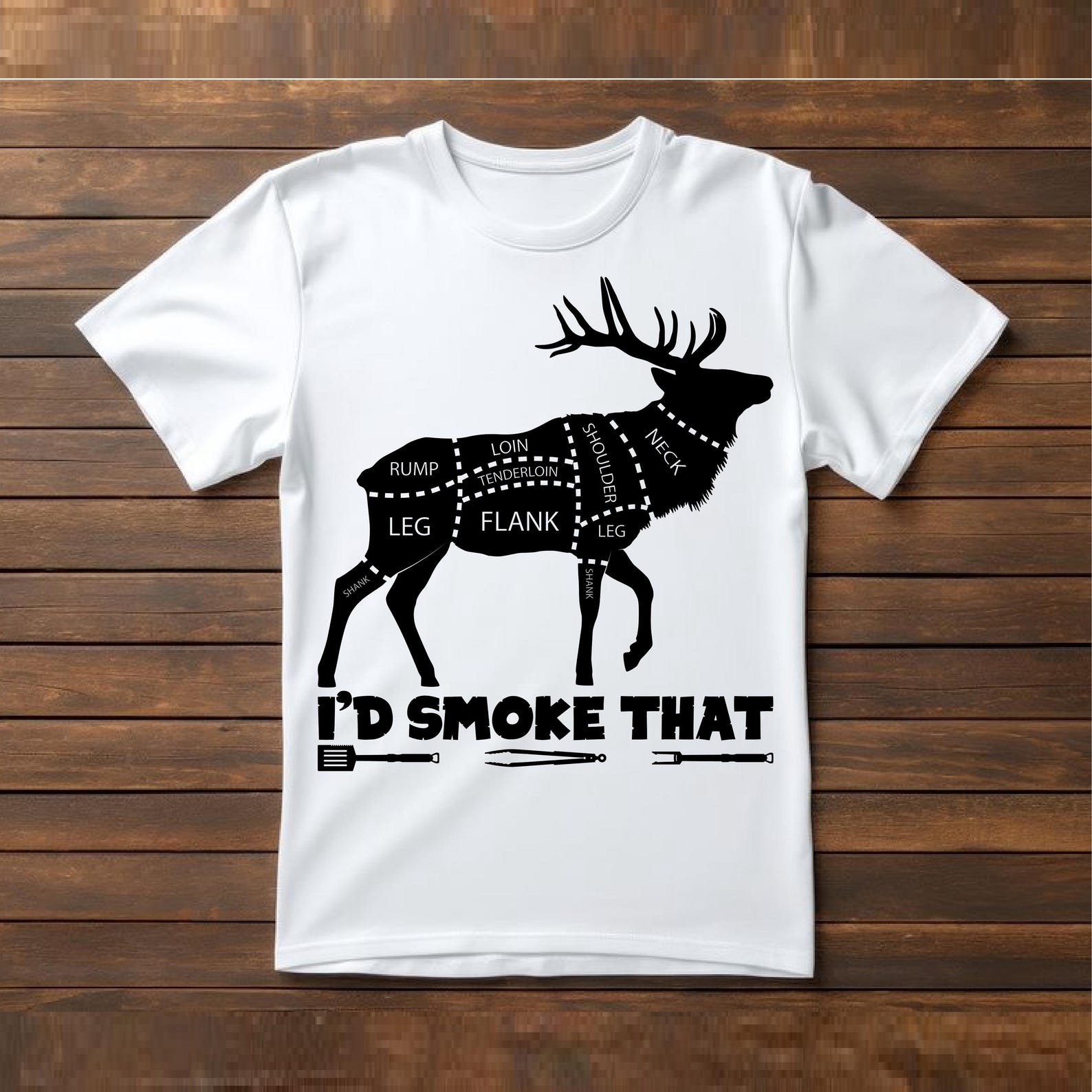 Deer I'd Smoke That Svg, Deer Svg, Deer Hunter Svg, Hunting Svg, Svg ...