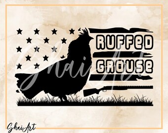 Ruffed Grouse Svg - Etsy