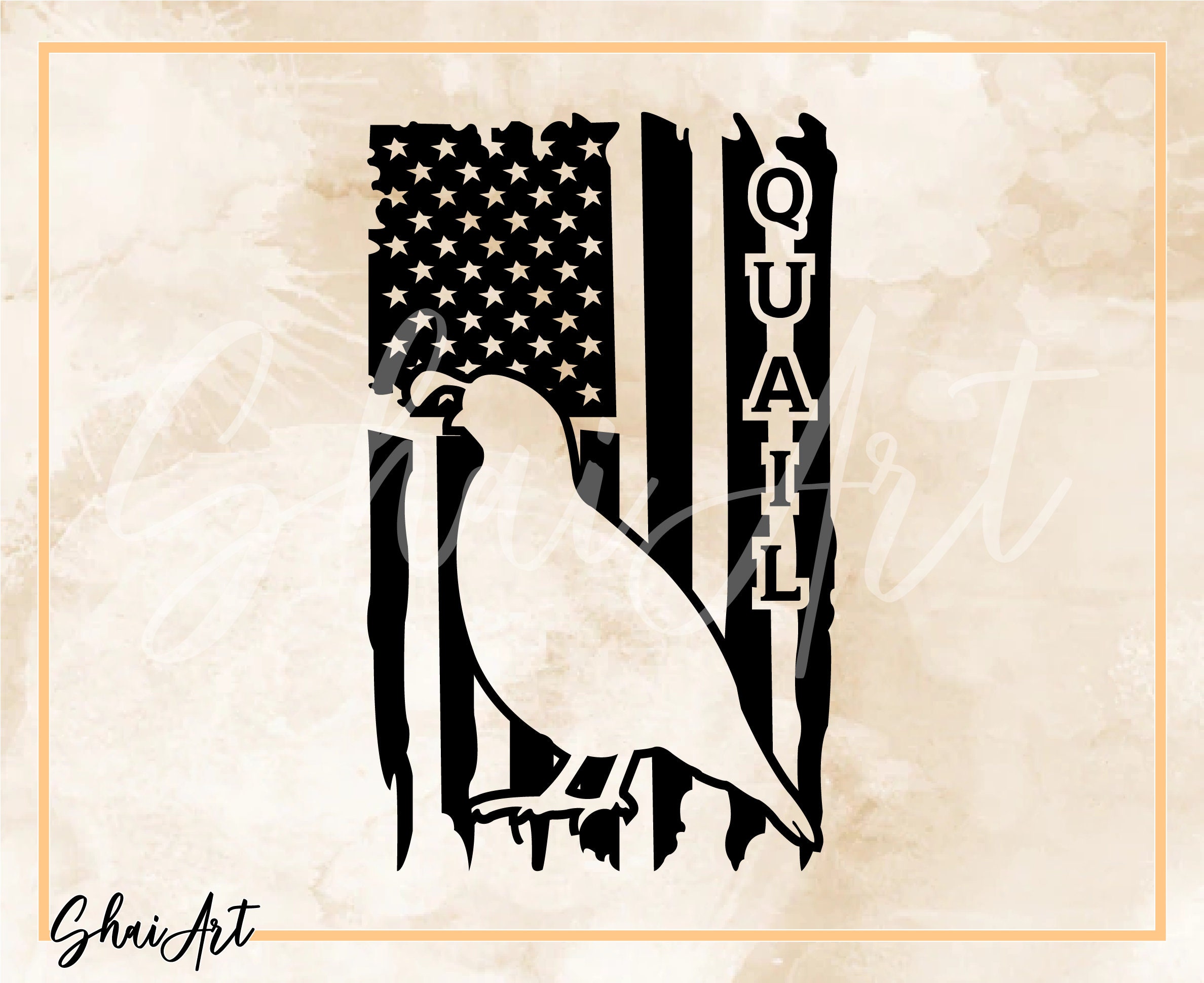Quail Svg, Quail US Flag Svg File, Quail Hunting Svg, Hunting Svg, Svg ...