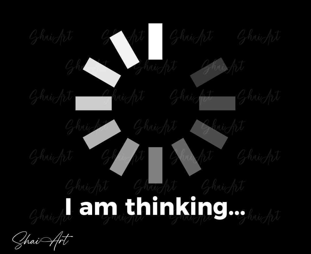Buffer Svg, I Am Thinking Svg, Svg, Png, Cricut, Dxf, Clipart, for ...