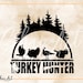 Turkey Hunter Svg, Turkey Hunting Svg, Turkey Svg, Svg, Png, Cricut ...