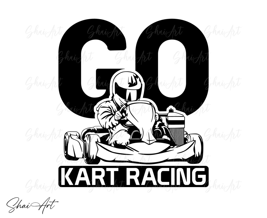 Go Kart Svg, Go Kart Racing Svg, Svg, Png, Cricut, Dxf, Clipart, for ...