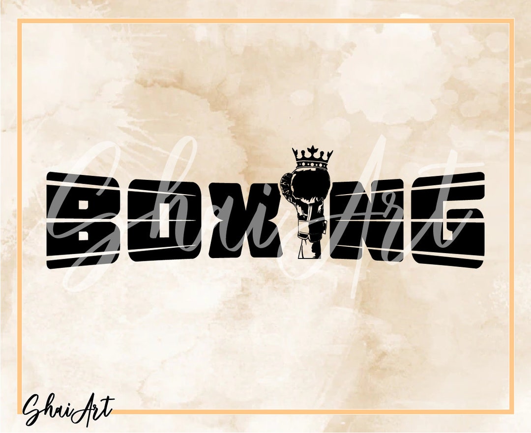 Boxing King Svg, Boxing Svg , Svg, Png, Cricut, Dxf, Clipart, for ...