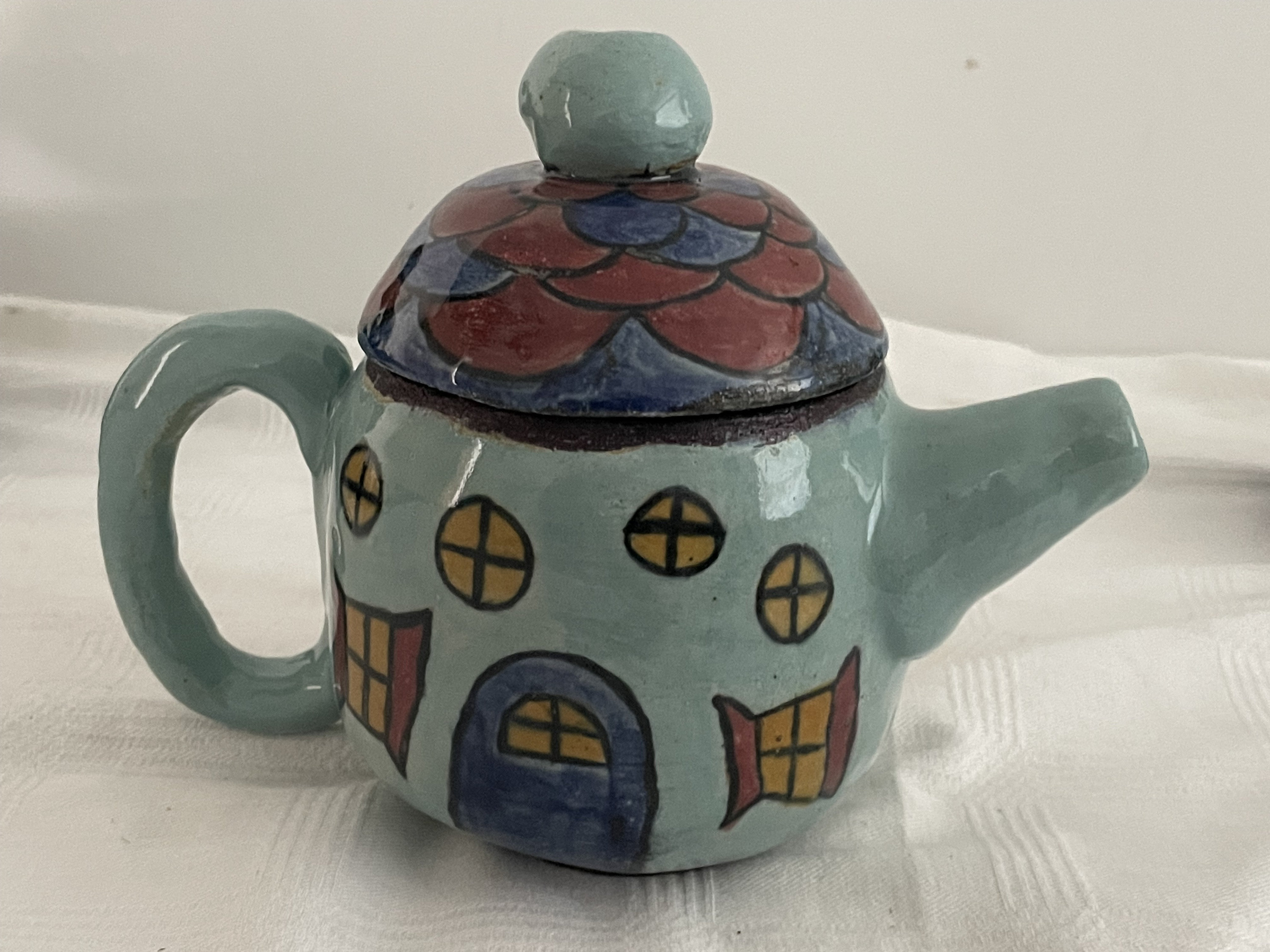 Coffee & Tea Makers Tea Makers Handmade Custom Painted Teapot Home ...