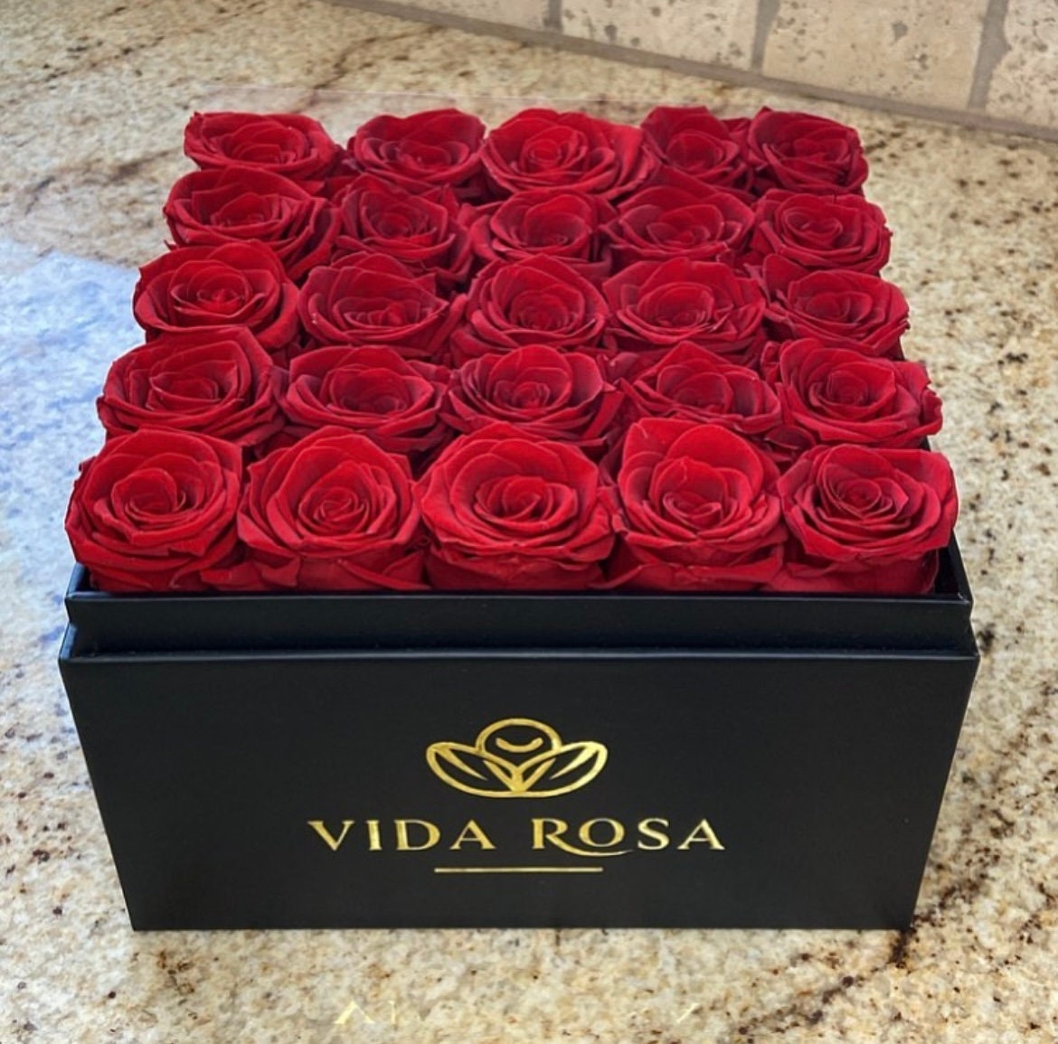 25 Rose Box Preserved Roses, Roses That Last, Roses in a Box ...