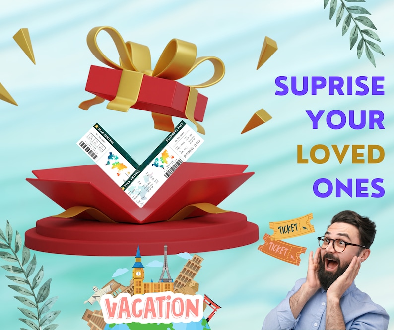 Editable Airline Digital Boarding Pass Template, Travel Pass, Air ...