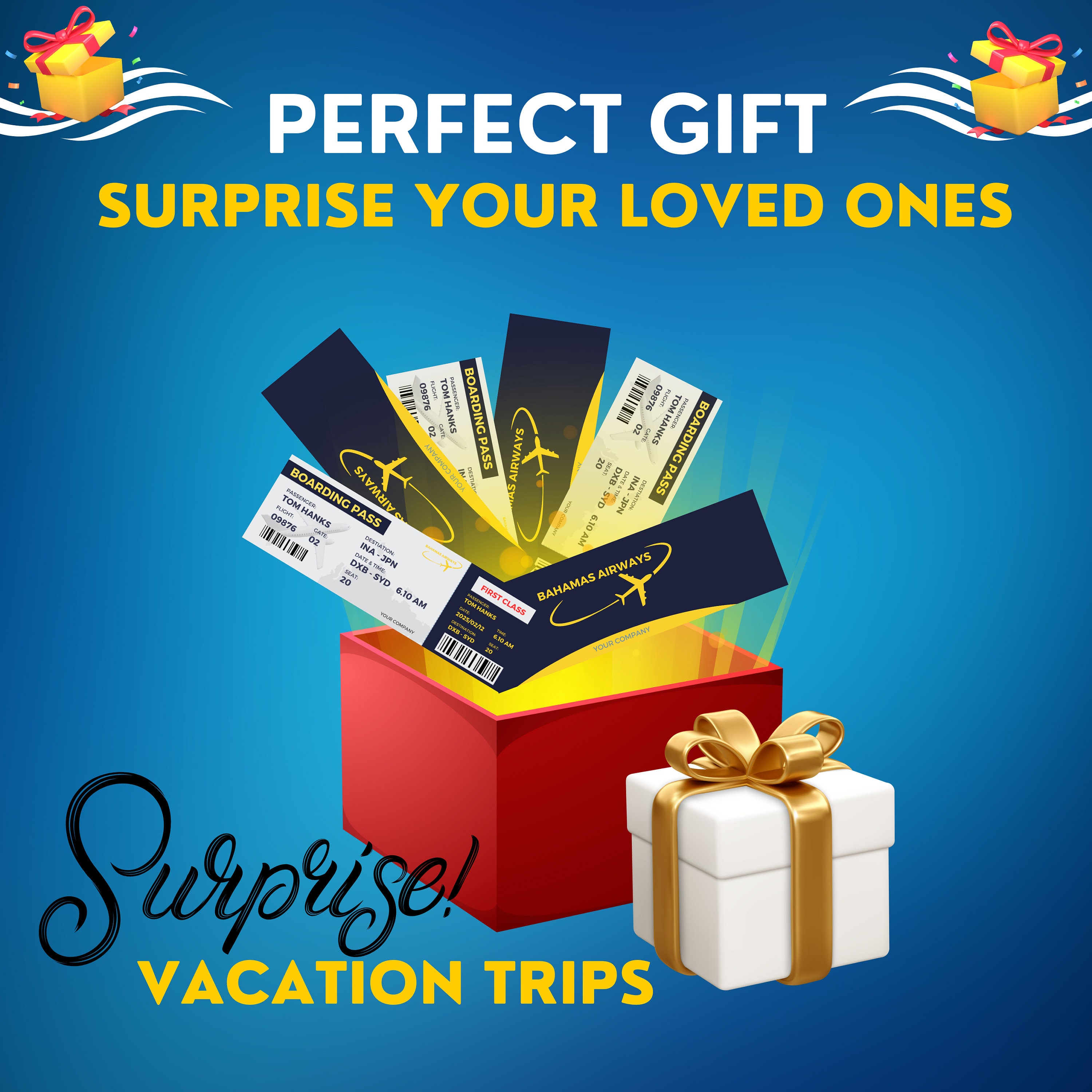 Editable Boarding Pass Boarding Ticket Canva Airline Ticket ...