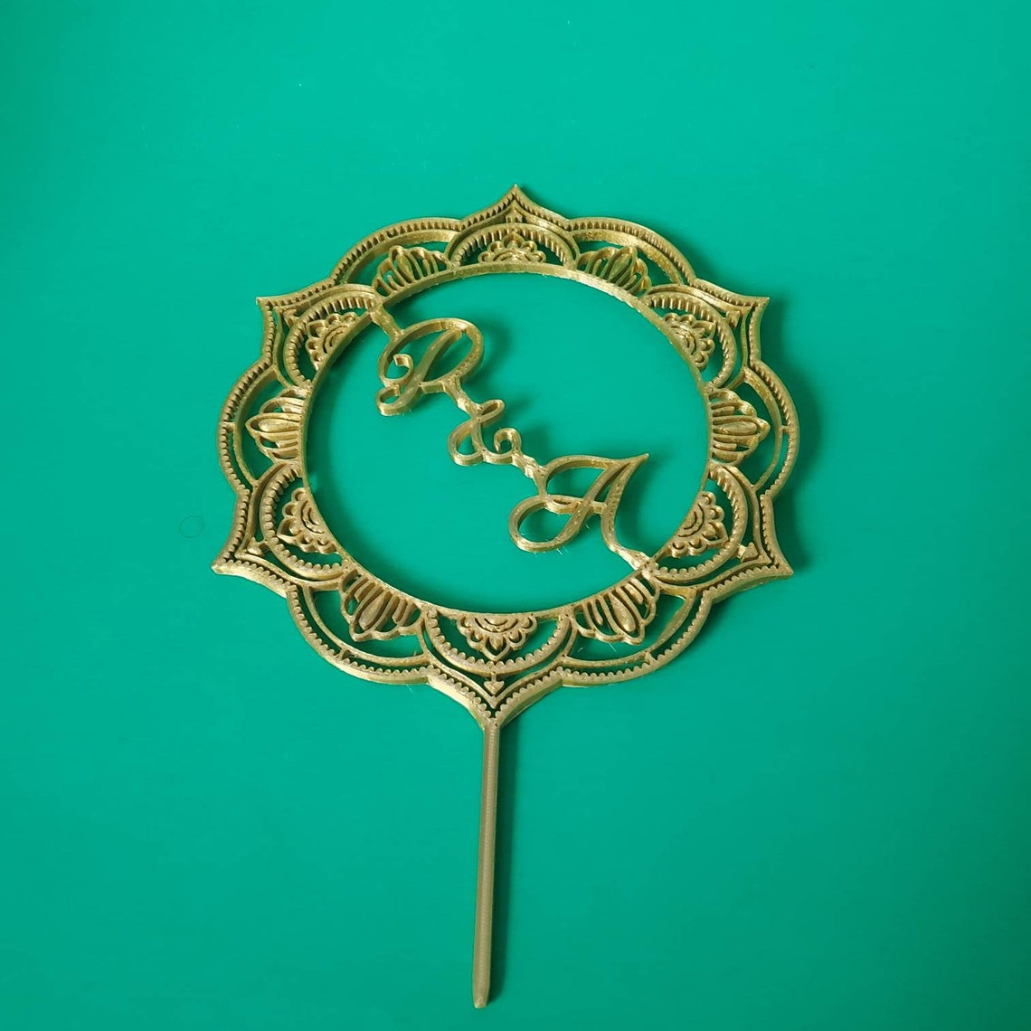 Customizable 3d-printed Cake Topper - Etsy