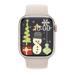 Christmas Collage Apple Watch Face Wallpaper Design - Xmas - Cute ...