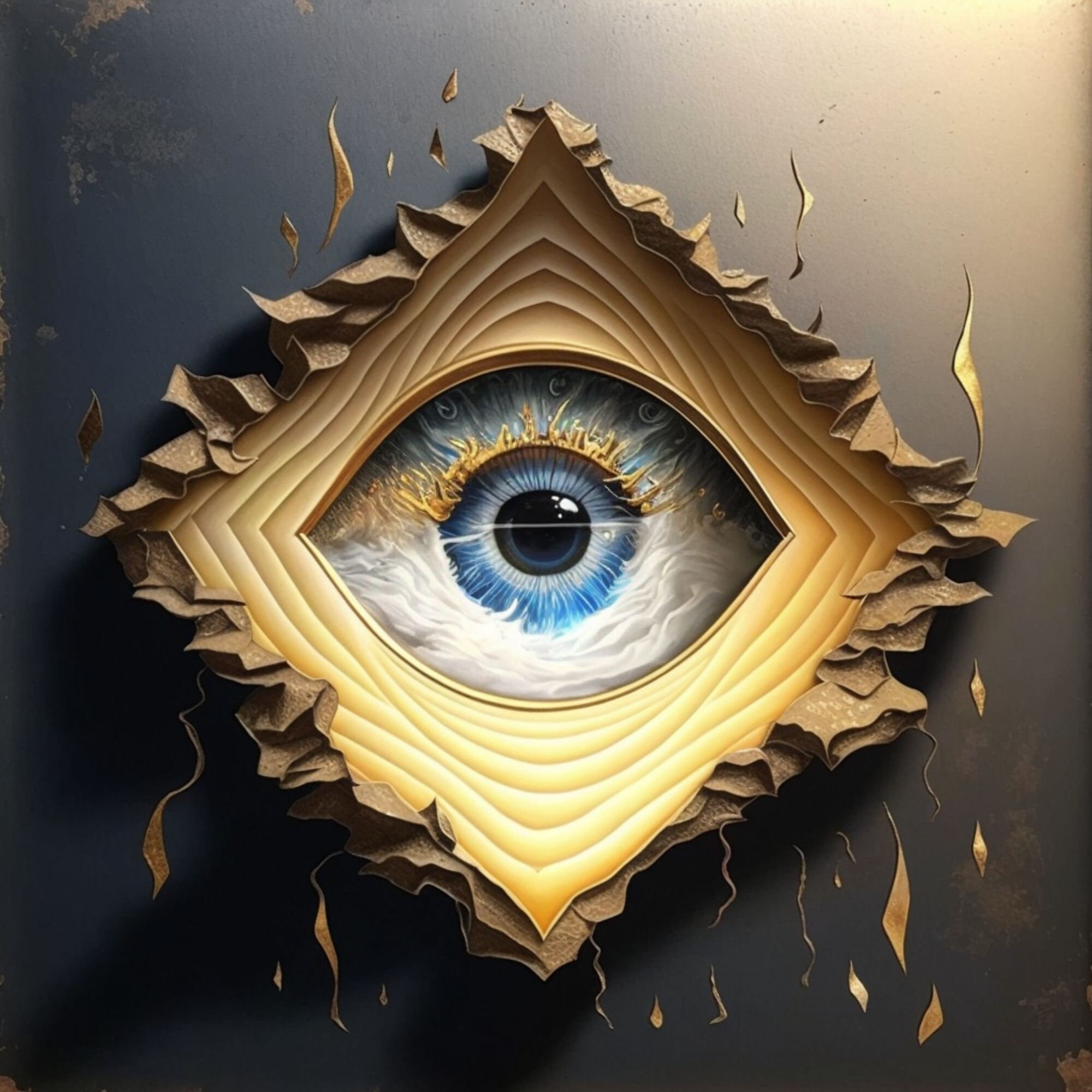 Third Eye Art Digital Instant Download Print Midjourney AI Generated ...