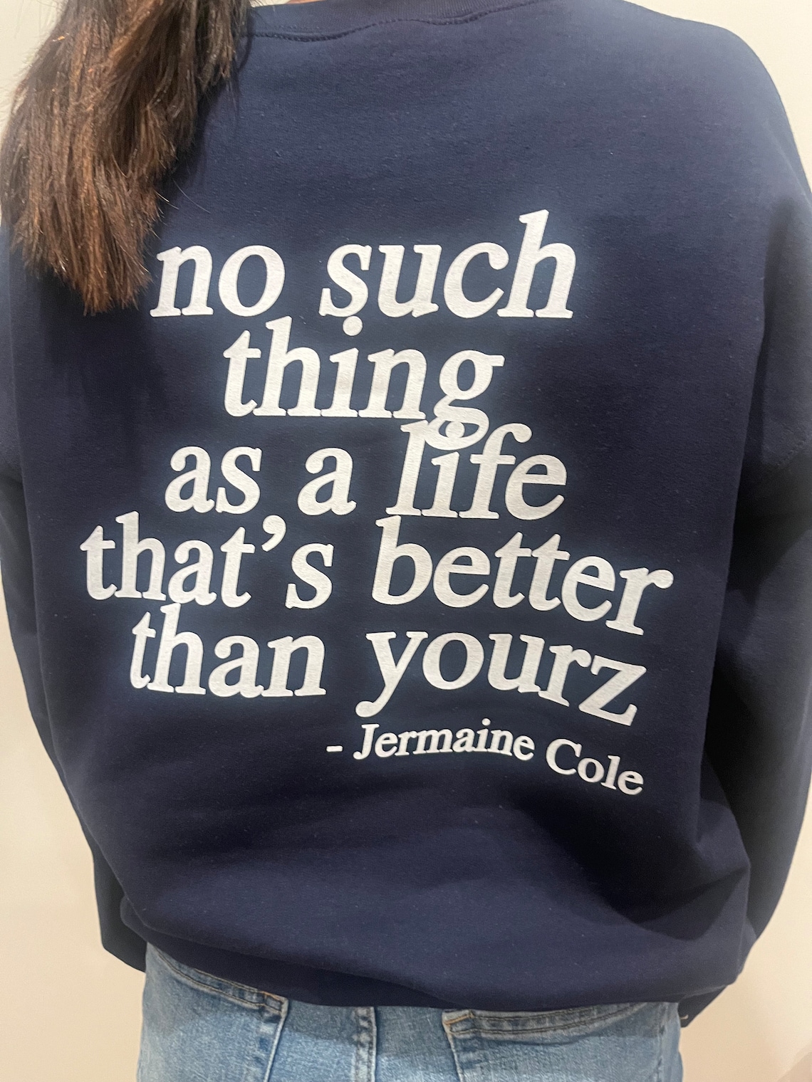 J Cole Sweater Pullover Dreamville Love Yourz Lyrics Graphic - Etsy