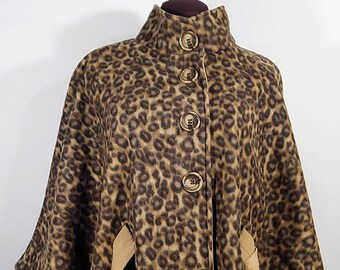 Leopard Cape - Etsy
