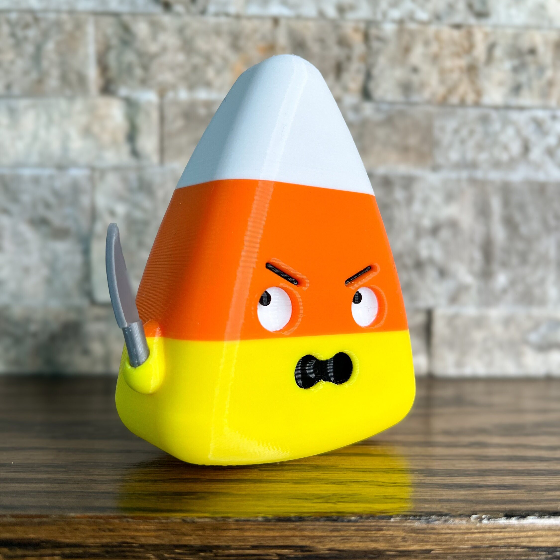 Little Knife Candy Corn Character Figurine Halloween Decoration - Etsy